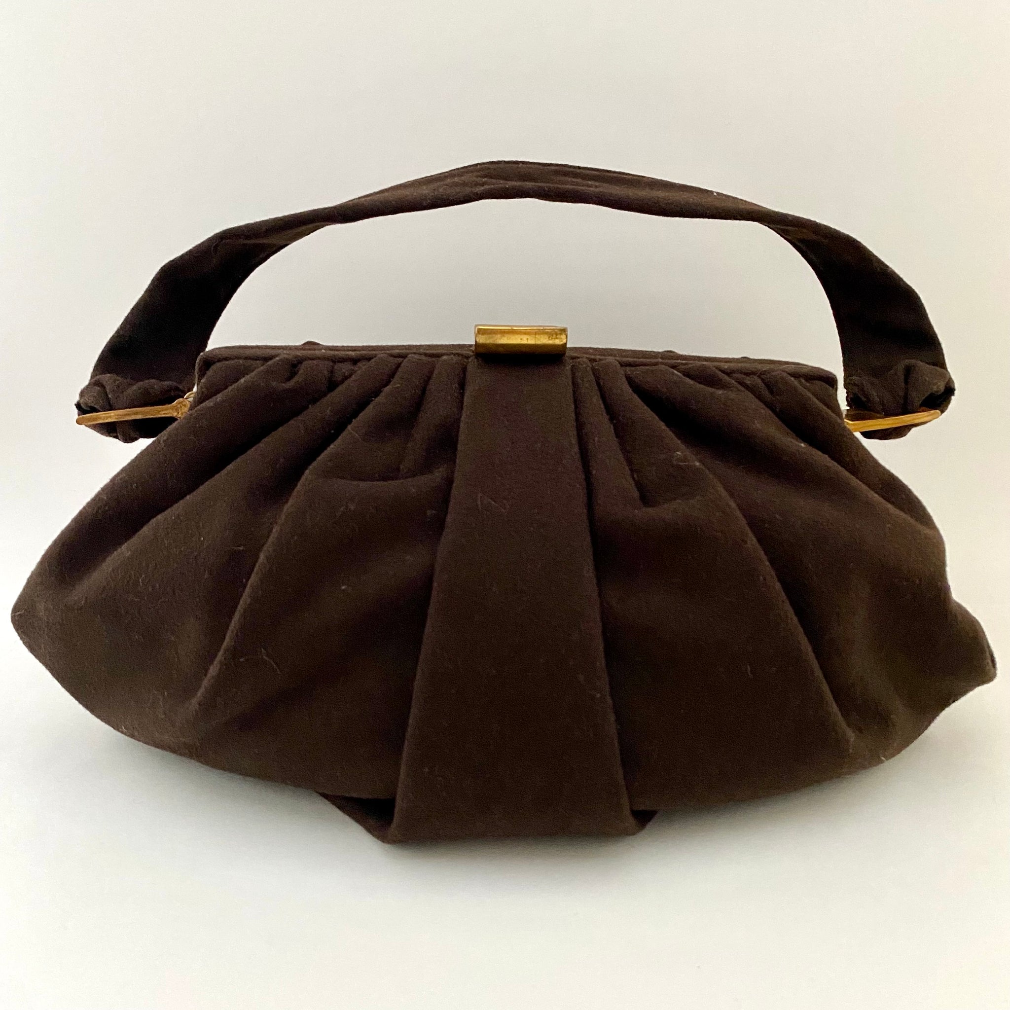 1940s Ingber Brown Handbag – Retro Kandy Vintage